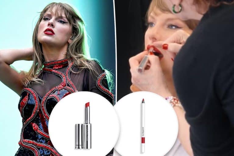 Swifties Decode Taylor Swift's Eras Tour Lip Look — Get It Easily ...